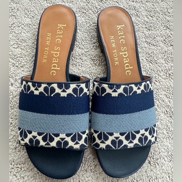 kate spade | Shoes | Kate Spade New York Boardwalk Jacquard Stripe ...